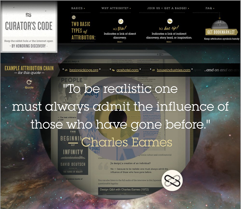 The Curator’s Code: Blogging’s Great Misunderstood Idea