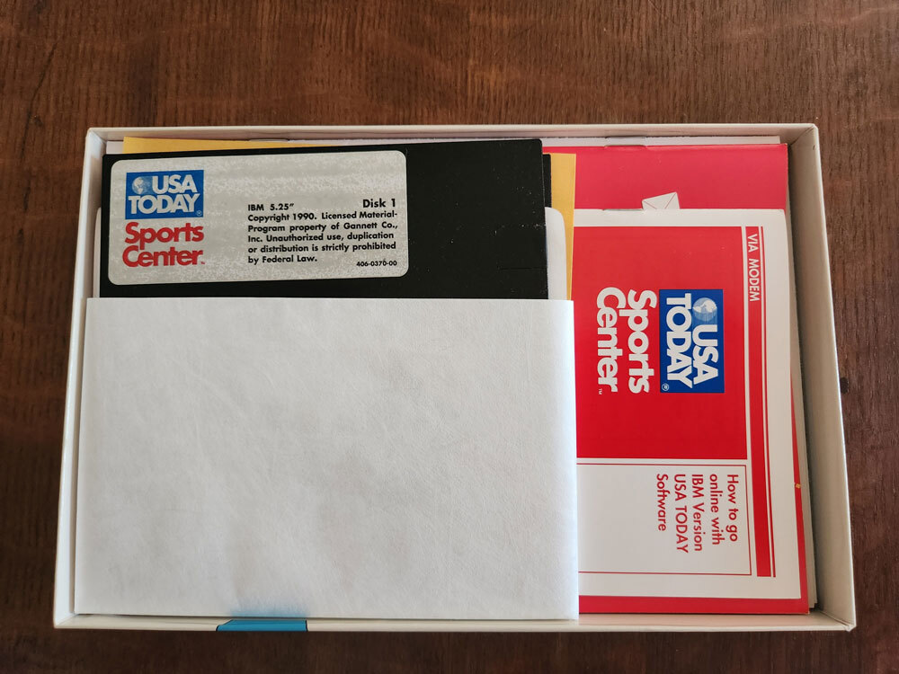 USA Today Sports Center: The National Newspaper’s First Online Foray